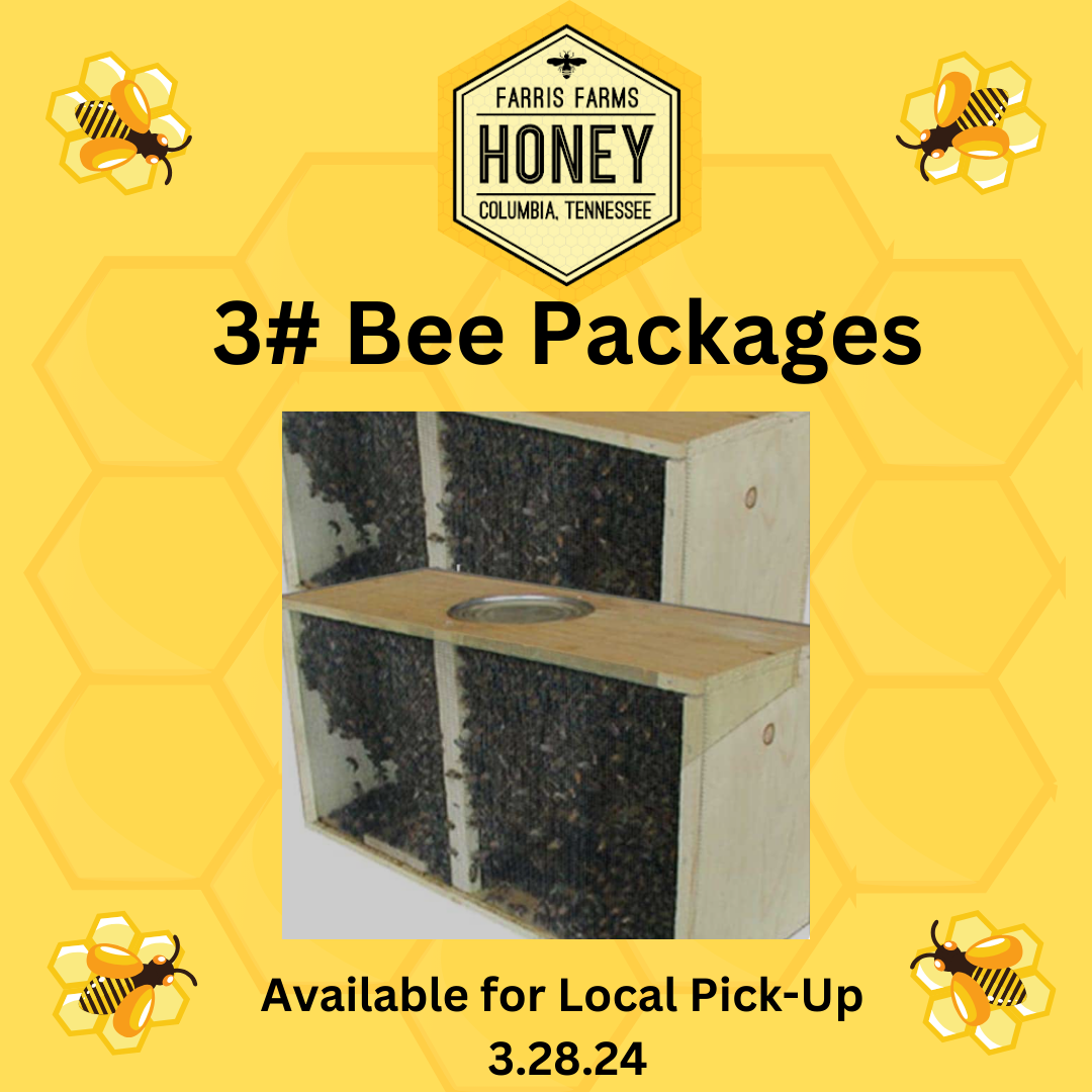 3# Bee Packages. Early Access 2024 – FarrisFarmsHoney